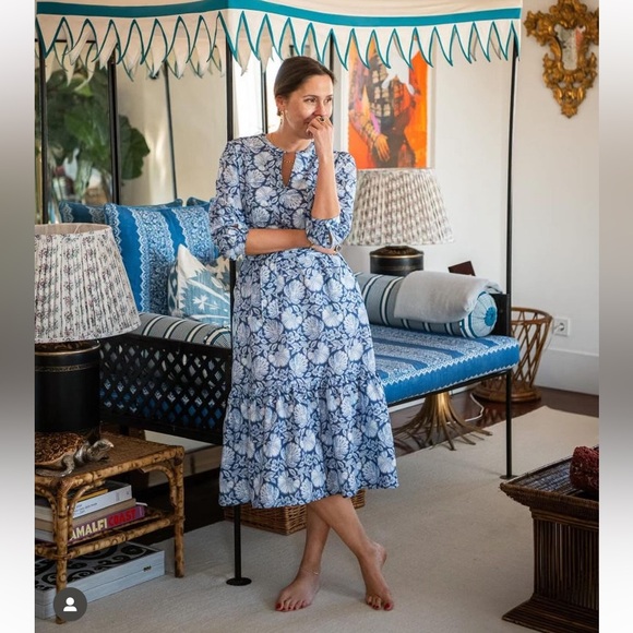 J. McLaughlin | Dresses | Nwt Jmclaughlin Silk Cotton Floral Round ...